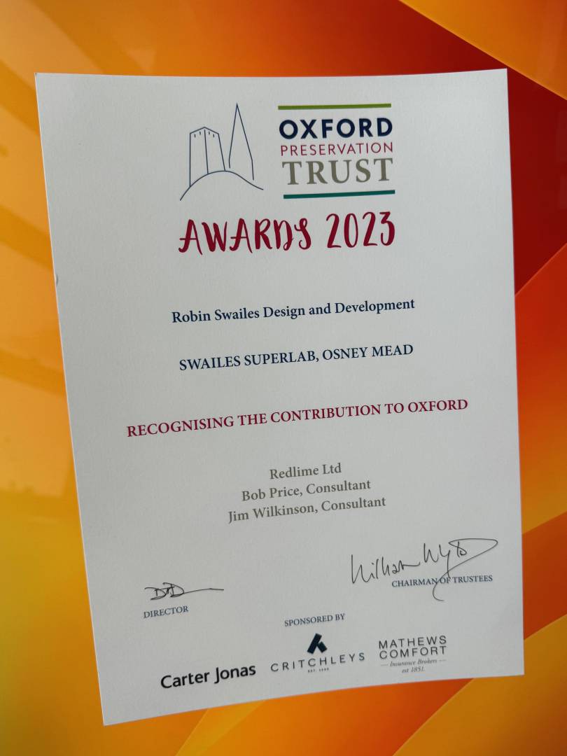 Swailes Superlab proudly accepts the esteemed OPT Certificate - Robin ...